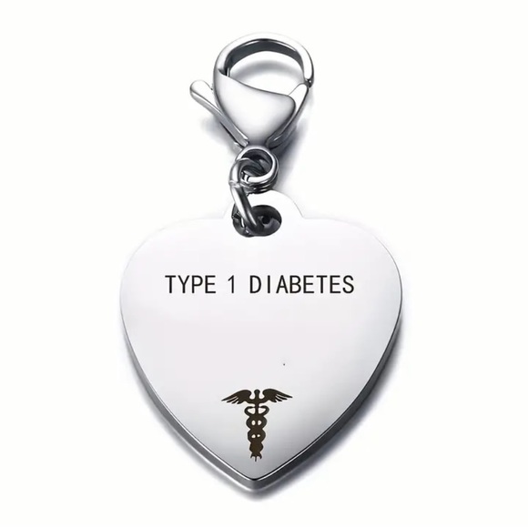 Accessories | Stainless Steel Heart Shape Medical Id Pendant Keyring ...